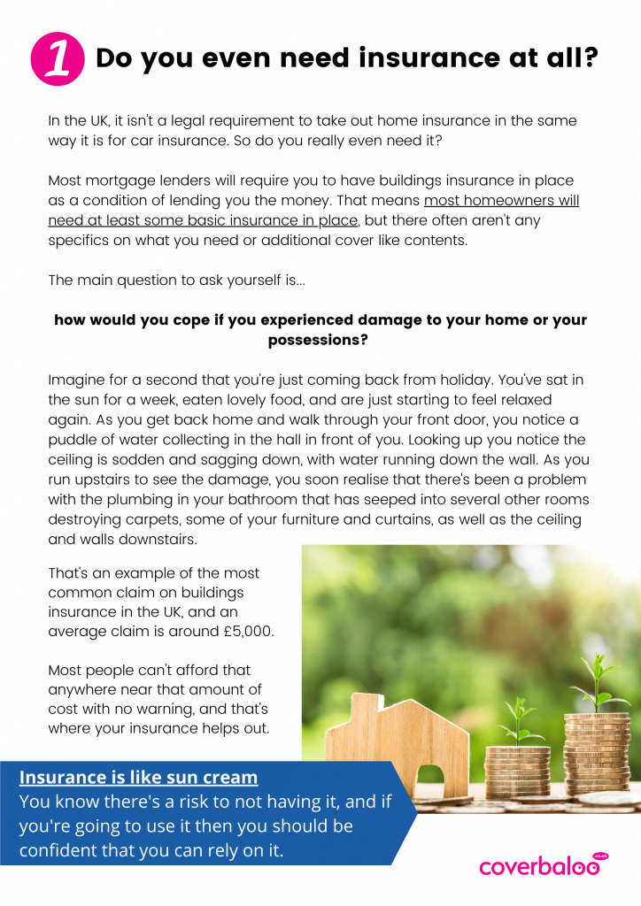 SNEAK PEEK - Do you even need insurance at all? - coverbaloo